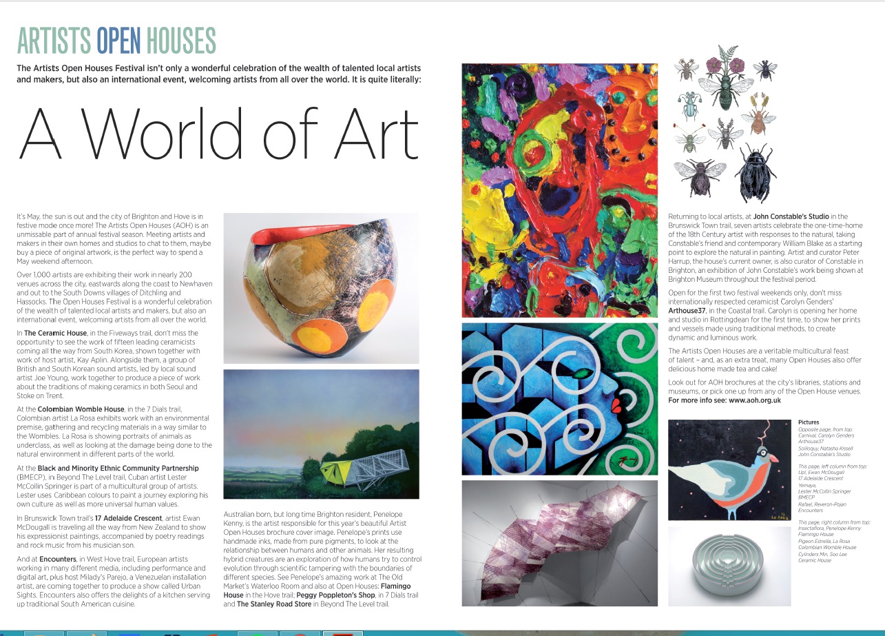 Latest Magazine - DPS - May 2017 | Artists Open Houses