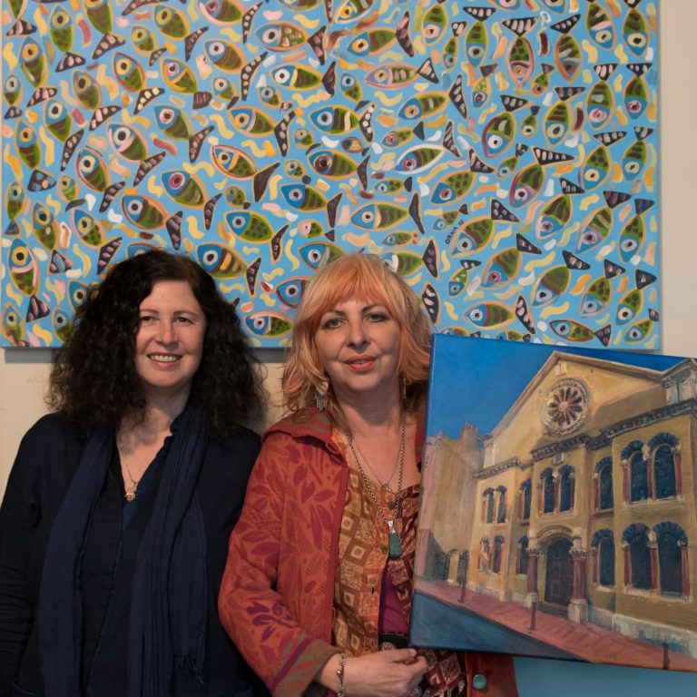 Orna & Amanda at Middle Street | Artists Open Houses