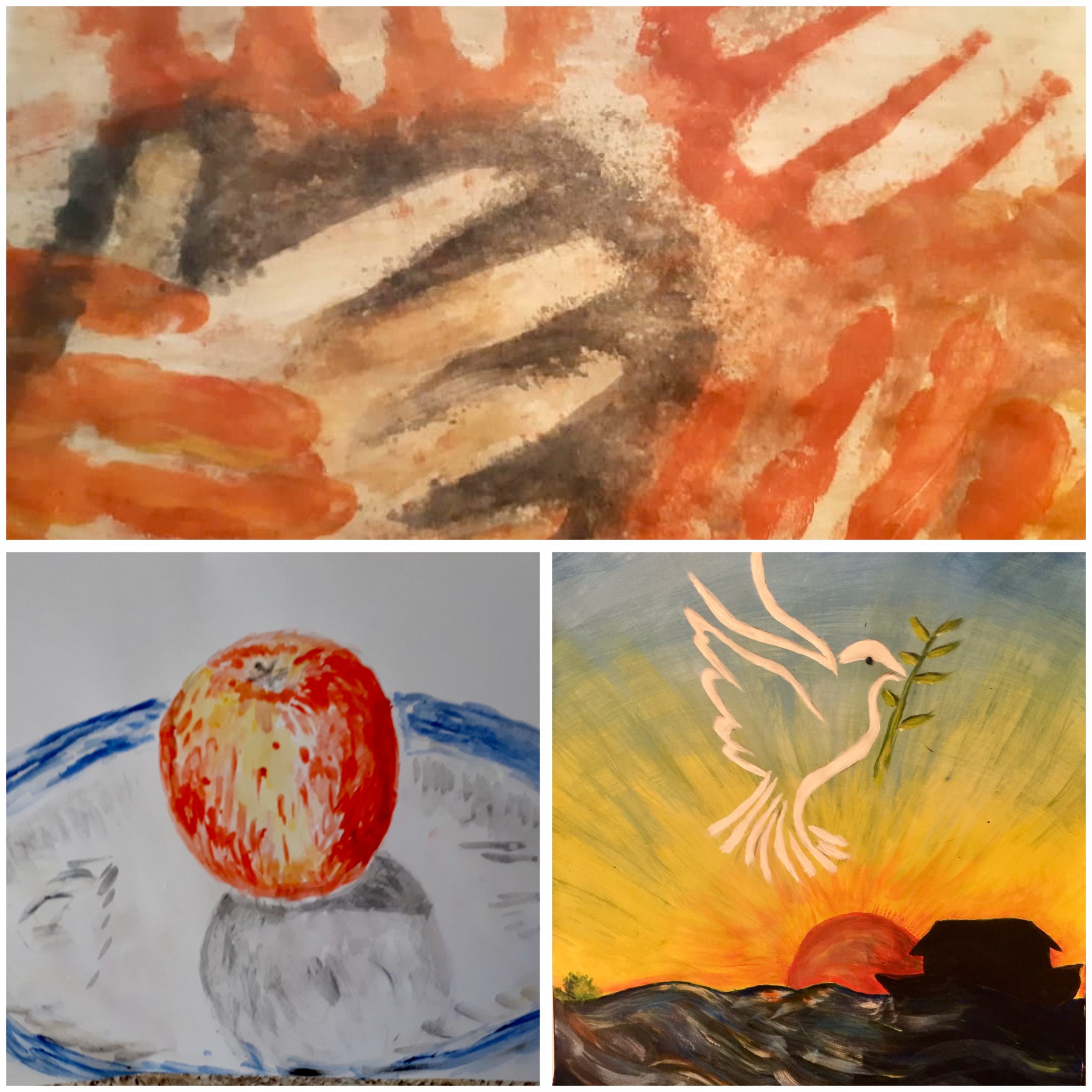 Zoom painting class for Beginn | Artists Open Houses