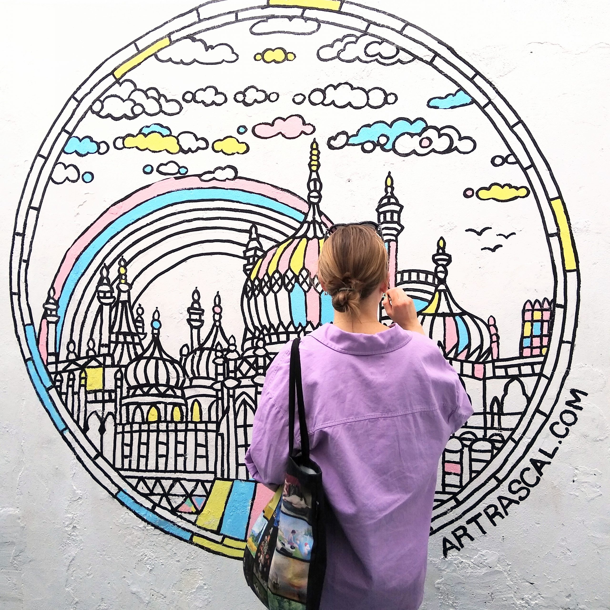 Giant Colouring In Mural! | Artists Open Houses