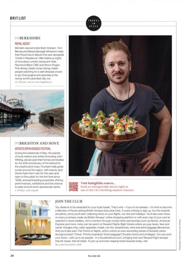 British Airways High Life magazine - May 2022 | Artists Open Houses
