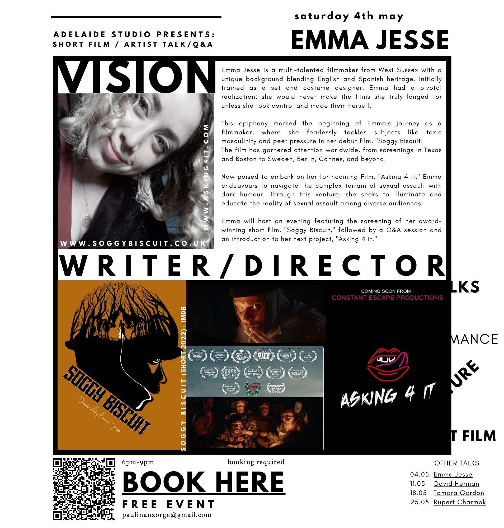 Artist Talk / Emma Jesse | Artists Open Houses